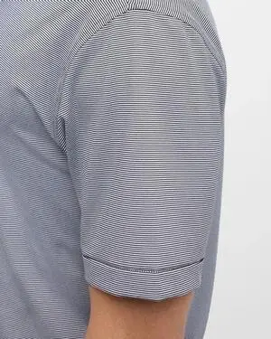 Peter Millar Apos;s Jubilee Stripe Stretch-jersey Polo Shirt - Black