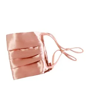 Slip Reusable Face Covering Pink/gold