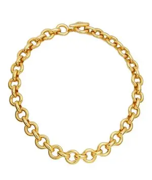 BEN-AMUN Ben-Amun Round-Link Chain Necklace - Gold