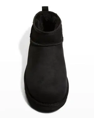 UGG Classic Ultra Mini Booties - Black