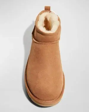 UGG Classic Ultra Mini Booties - Chestnut