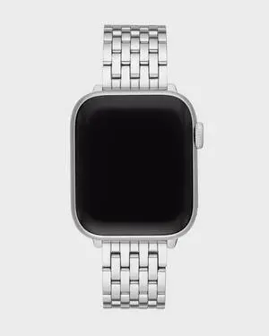 Michele MICHELE 7-Link Apple Watch Bracelet - Silver