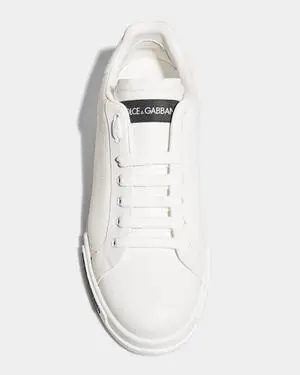 Dolce & Gabbana Portofino Low-top Sneakers - White