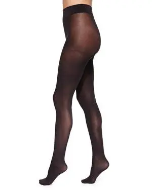 Wolford Pure 50 Opaque Tights - Black