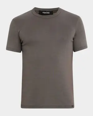 TOM FORD Men & Apos;s Solid Stretch Jersey T-shirt Amethyst