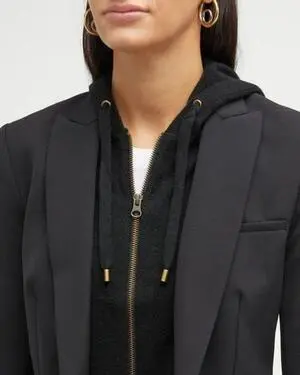 Veronica Beard Veronica Beard Cashmere Dickey Black
