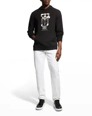 Karl Lagerfeld Paris Men's Kocktail Karl Hoodie - Black