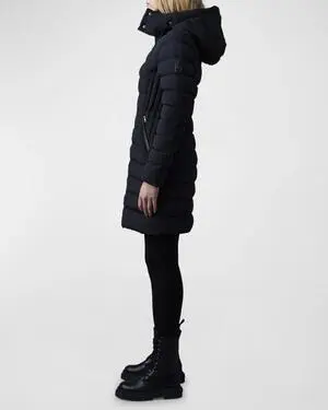 Mackage Farren Lightweight Down Coat - Black