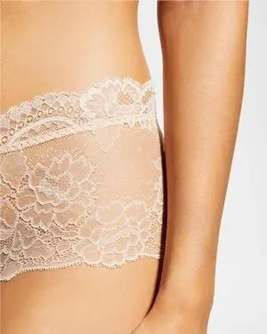 Lise Charmel Sublime En Dentelle Boyshorts - Nude Sublime