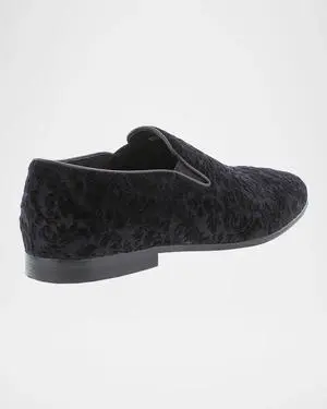 Robert Graham Sonoma Velvet Loafers - Black