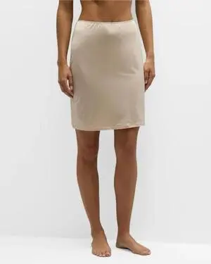 Hanro Satin Deluxe Half Slip Natural