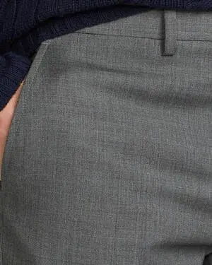 Ralph Lauren Purple Label Gregory Flat-front Pants - Grey