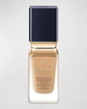 CLE DE PEAU BEAUTE Radiant Fluid Foundation Matte Spf 20, 1.1 Oz. B40 Light Tan Bei