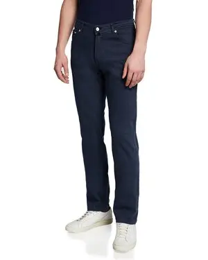 Kiton Men's Plus One Special Edition Jeans - Navy