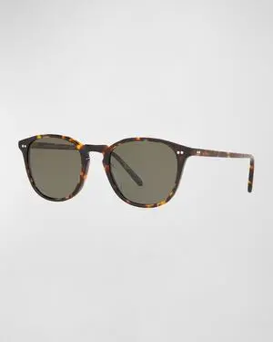 Oliver Spencer Oliver Peoples Forman L.A. Tortoiseshell Sunglasses Brown Pattern