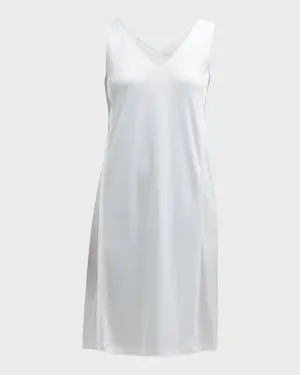 Hanro Pure Essence Sleeveless Nightgown Blueberry