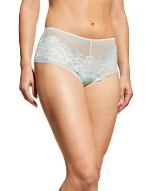 Natori Flora Lace Hipster Briefs Soft Mint