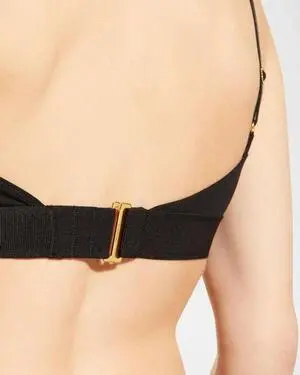 TOM FORD Contrast Logo-band Bra