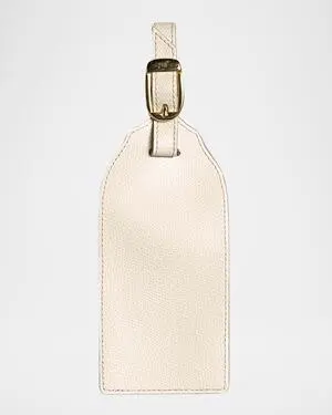 BELL & APOS;INVITO Bell'invito Monogram Luggage Tag - Ivory