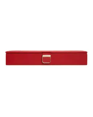 Wolf Palermo Safe Deposit Box Red