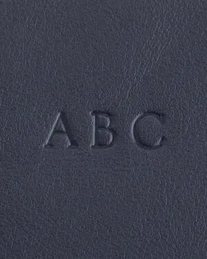 ROYCE NEW YORK Rfid Blocking Continental Wallet, Personalized - Navy Blue