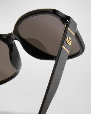 Gucci Square Sunglasses - Black