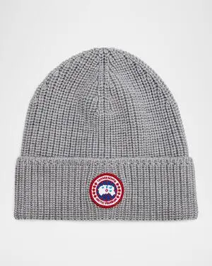 Canada Goose Canada Goose Arctic Rib-Knit Beanie Heather Grey