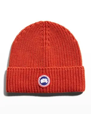 Canada Goose Canada Goose Arctic Rib-Knit Beanie Sunrise Orange