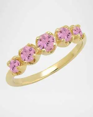 Pink Stone Rings