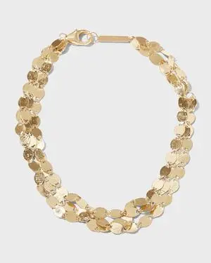 LANA JEWELRY LANA 14K Gold Multi-Strand Chain Bracelet
