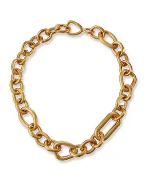Cult Gaia Reyes Chain Necklace - Brushed Silver