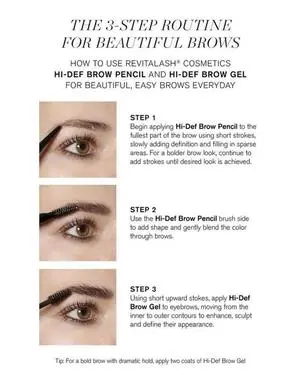 RevitaLash® Cosmetics 7.4 Ml Hi-def Brow Gel - Soft Brown