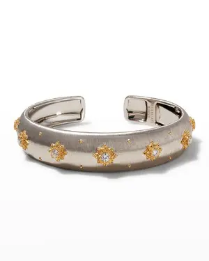Buccellati Macri Cuff Bracelet With Diamonds - One-color