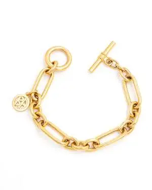 BEN-AMUN Oval Link Bracelet - Gold