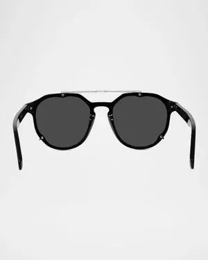Dior DIOR Blacksuit RI Sunglasses Black/smoke