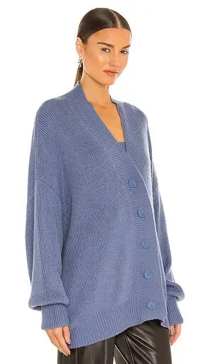 WeWoreWhat Oversized Sweater Cardigan In Blue