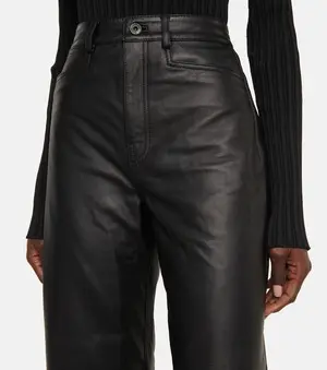 Proenza Schouler White Label High-rise Leather Pants