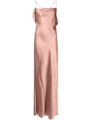 Michelle Mason Silk Gown - Pink