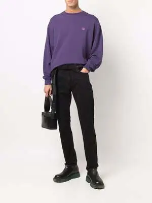 Off-White Industrial Strap Slim-cut Jeans - Black