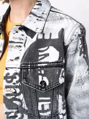 Off-White X Pablo Tomek Printed Denim Jacket