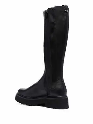 CULT Chunky Leather Knee-length Boots
