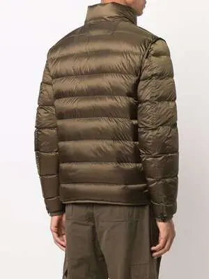 TEN C Zip-up Tonal Puffer Jacket