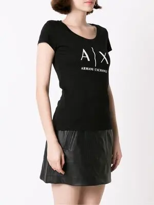 Armani Exchange Cotton Logo T-shirt
