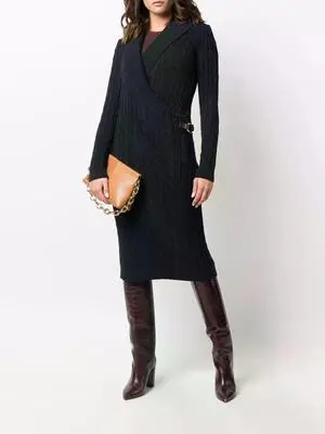 Ralph Lauren Cable-knit Wrap Dress