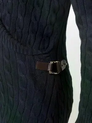 Ralph Lauren Cable-knit Wrap Dress