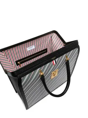 Thom Browne Diagonal-stripe Briefcase