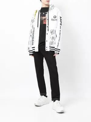 AAPE BY *A BATHING APE Graphic-print Hoodie