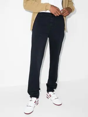 Nudie Jeans Easy Alvin Chino Trousers - Blue