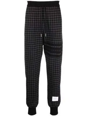 Thom Browne Houndstooth-check Track Pants