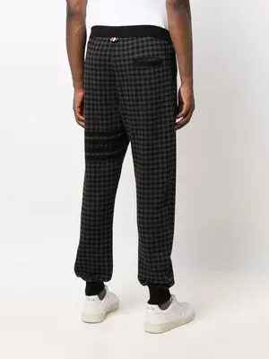 Thom Browne Houndstooth-check Track Pants